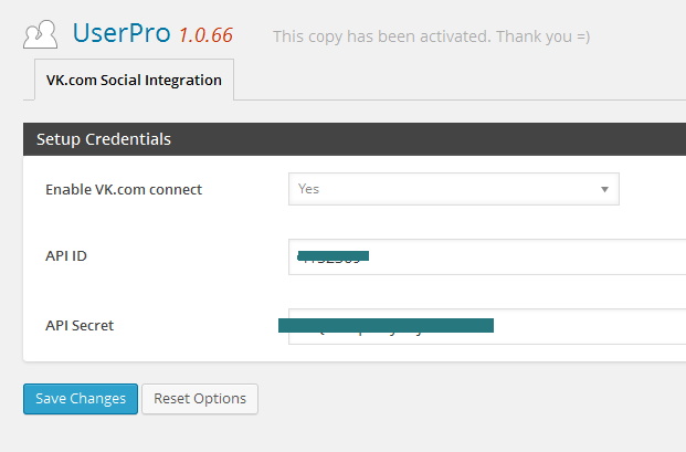 Setting up VK.com Connect - UserPro Docs